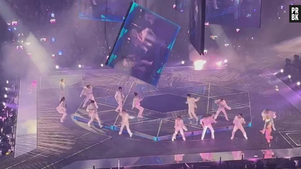 Foto: Mo Li Kai-yin, do Mirror, foi atingido por telão durante show em ...