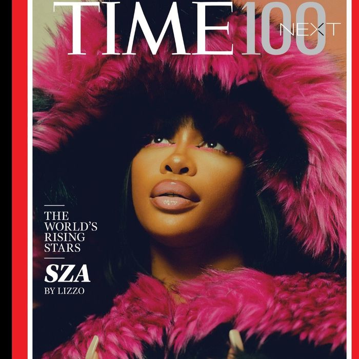 Capa da Time 100 Next com Sza - Purebreak