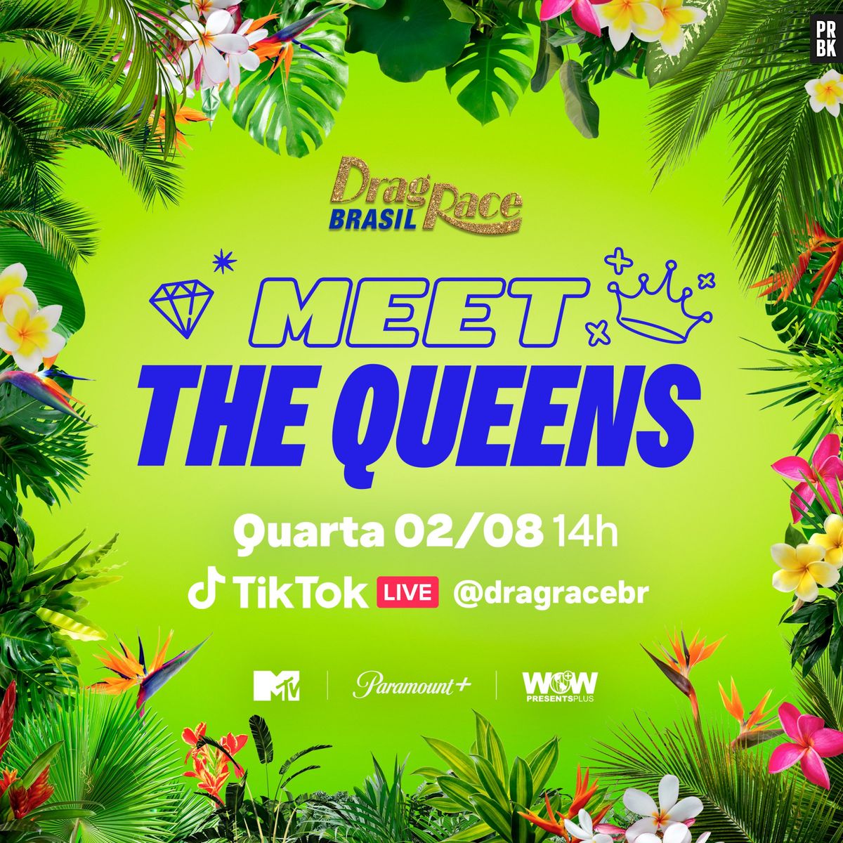 Foto: Cast de "Drag Race Brasil" foi revelado hoje! - Purebreak