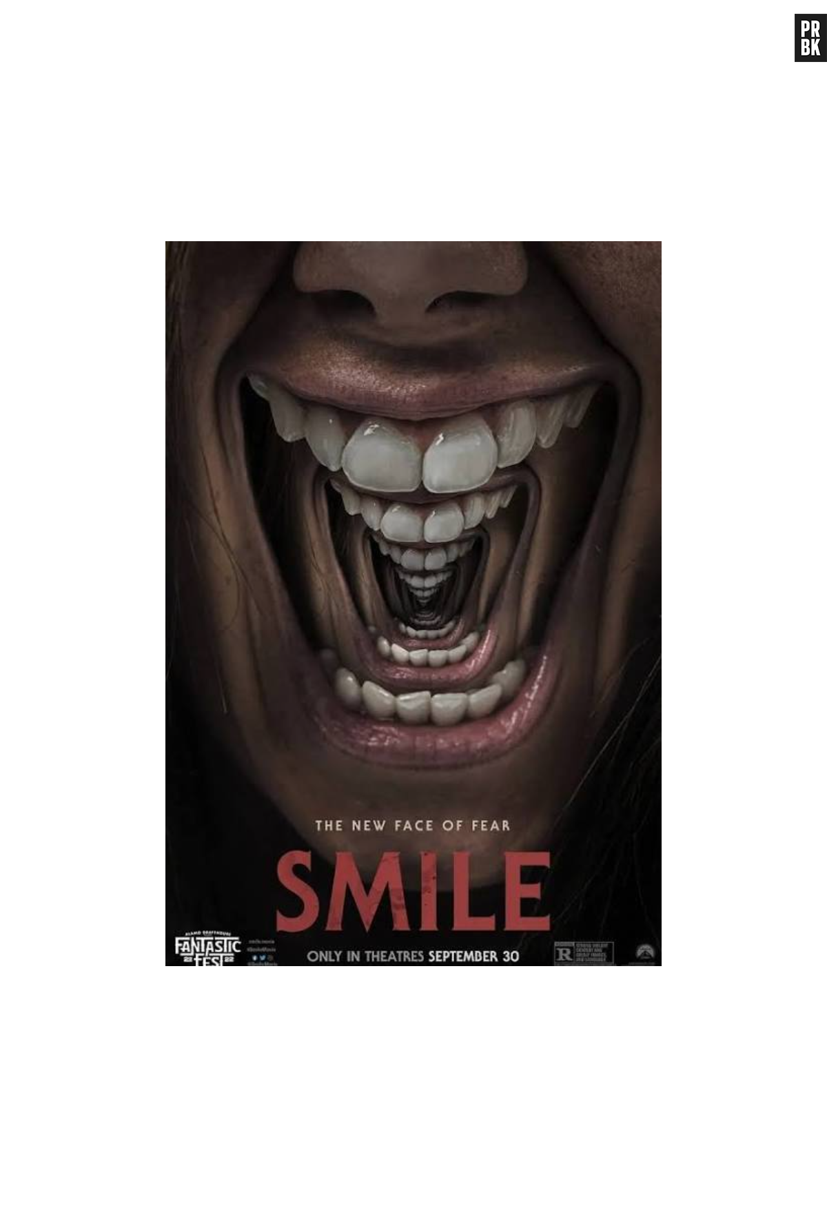 Foto: "Smile", o filme de terror que está conquistando a internet ...