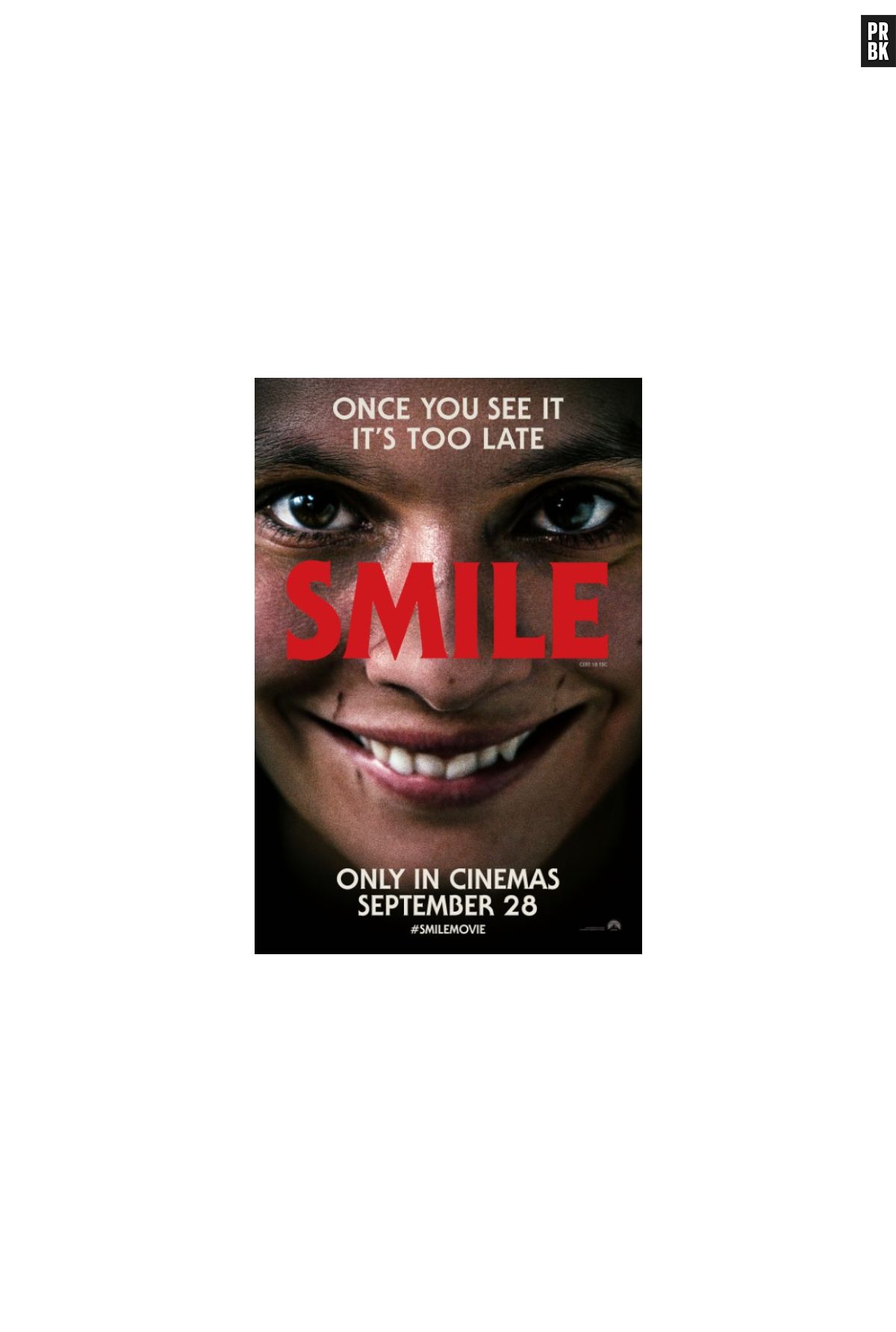 Foto: A obra de terror "Smile" captura a atenção com sustos únicos ...
