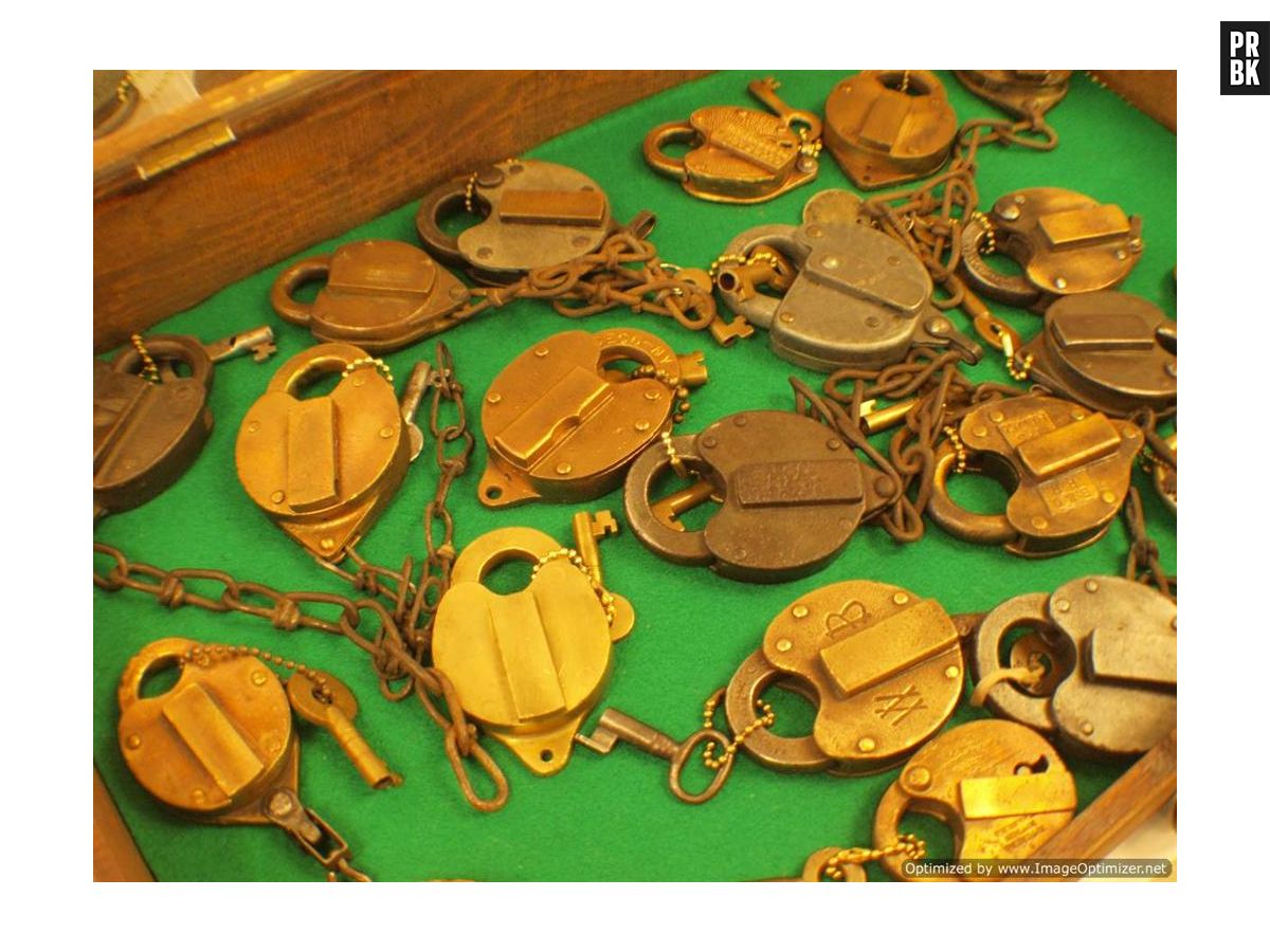 Foto: O Lock Museum of America traz uma coleção com diferentes estilos ...
