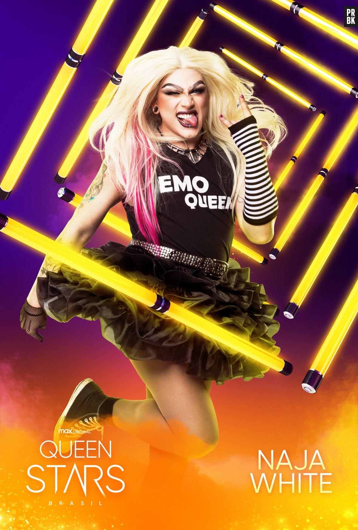 Foto: Naja é participante do "Queen Stars Brasil" - Purebreak