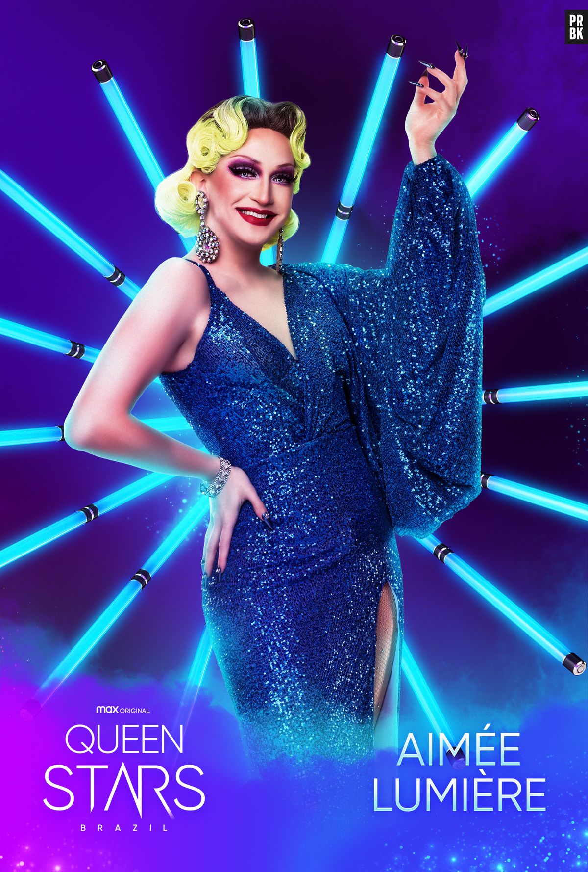 Foto: Aimee é participante do "Queen Stars Brasil" - Purebreak