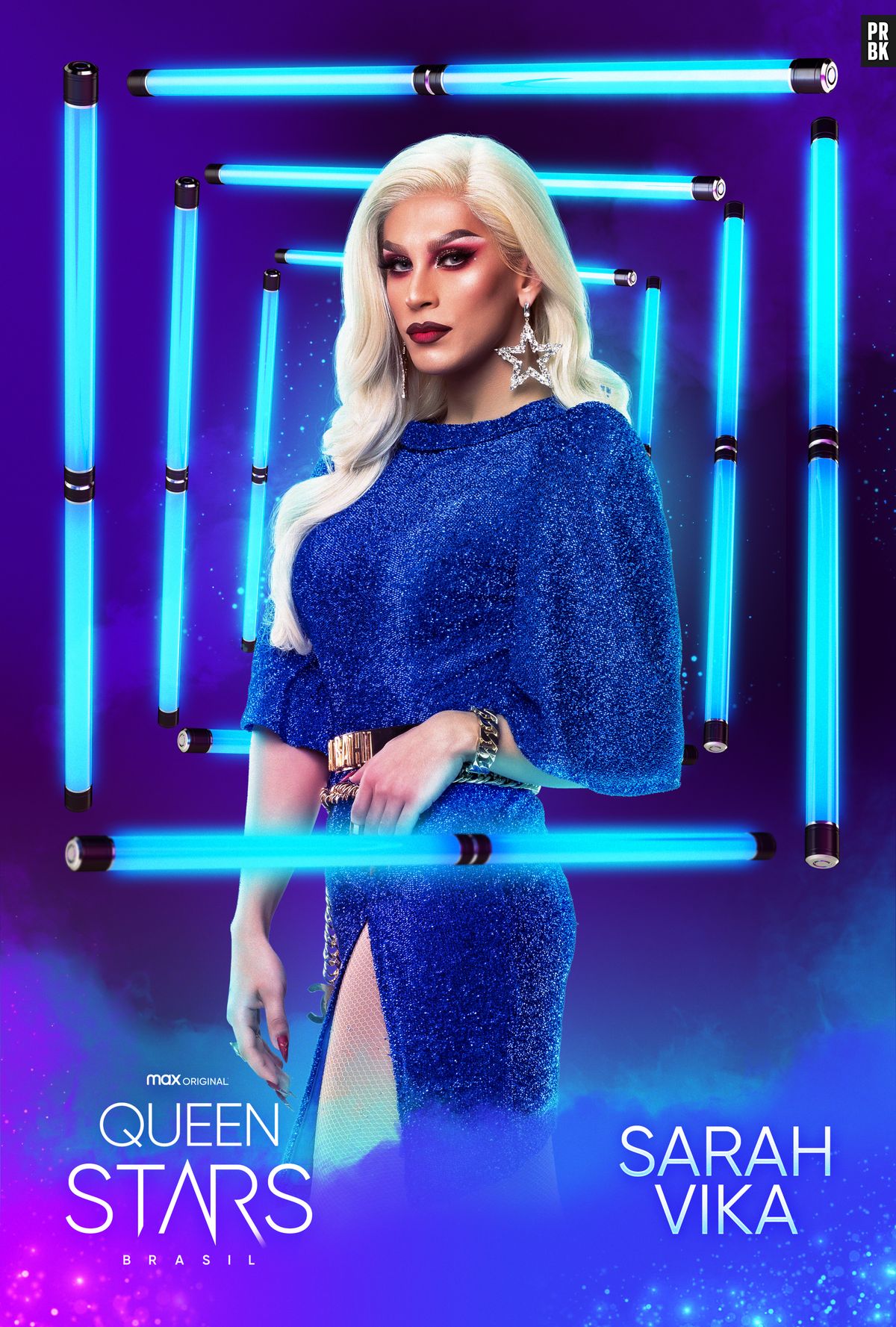Foto: Sarah é participante do "Queen Stars Brasil" - Purebreak