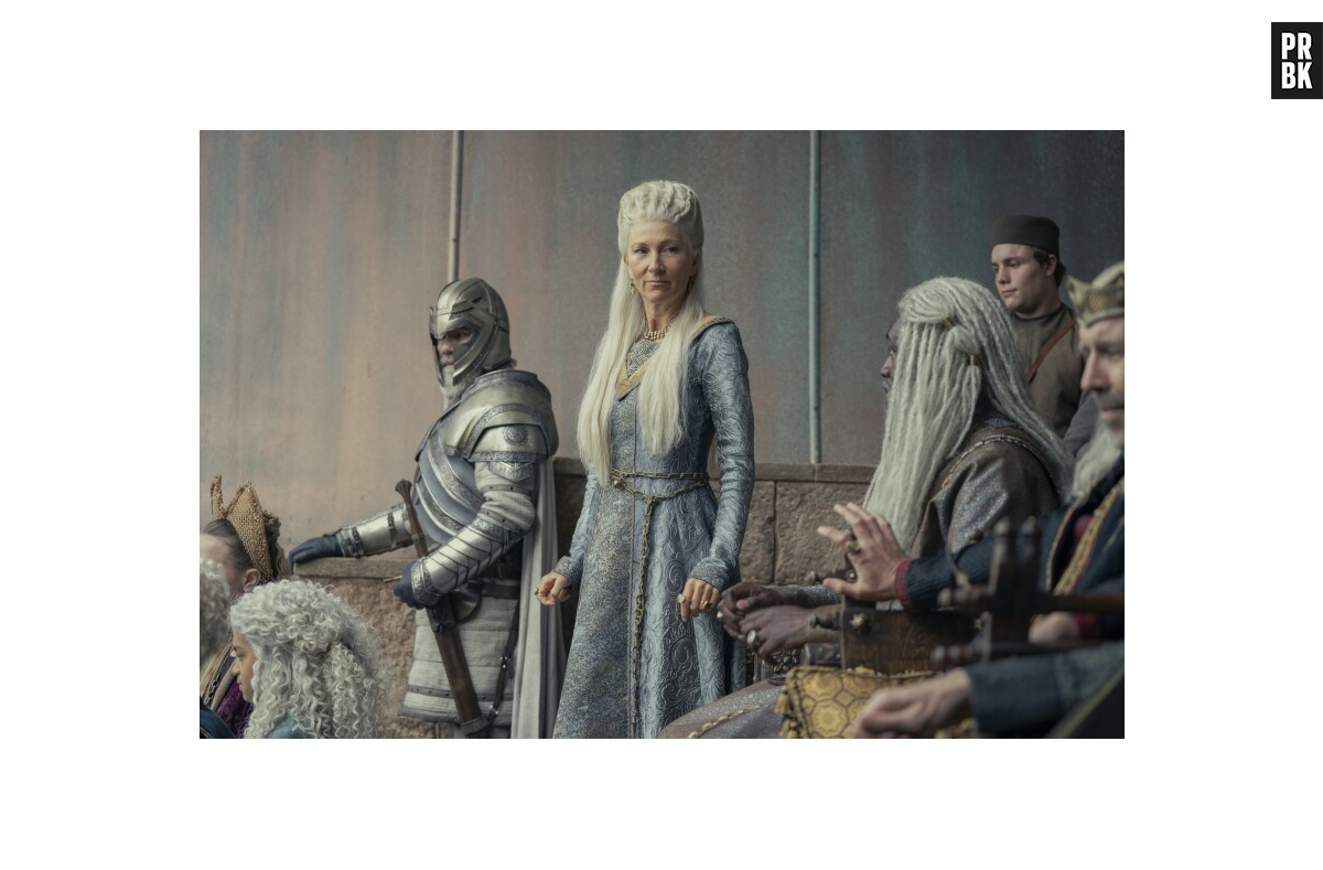 Foto: Eve Best, em "A Casa do Dragão", interpreta Princesa Rhaenys ...