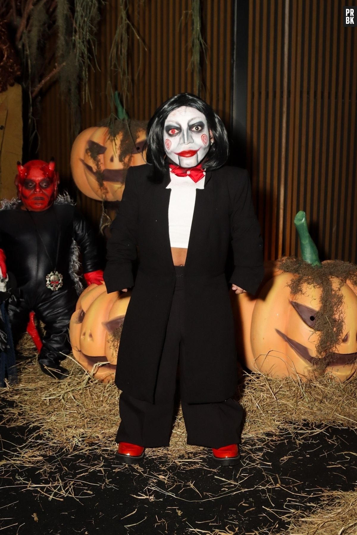 Foto: Tokinho ficou perfeito de Jigsaw no Halloween da Anitta - Purebreak