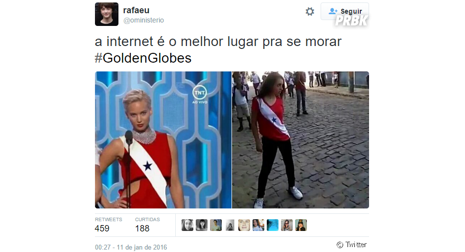 Já acabou, Jéssica? Jennifer Lawrence vira meme hilária no Globo de ...