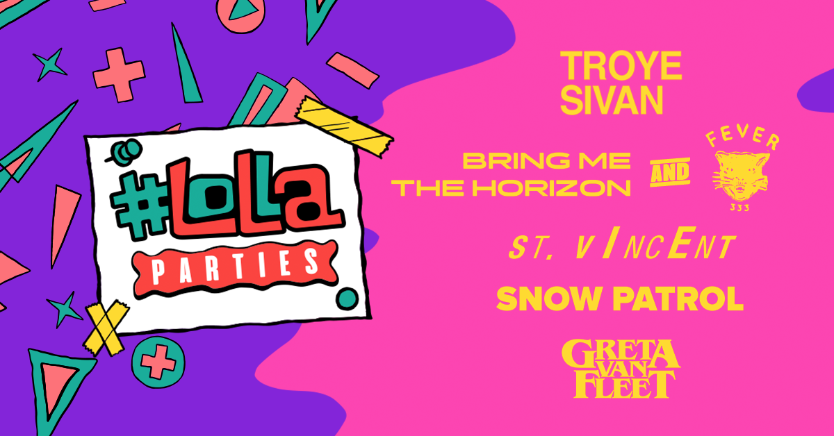 Com Troye Sivan, Snow Patrol e mais, Lollapalooza anuncia as datas da ...