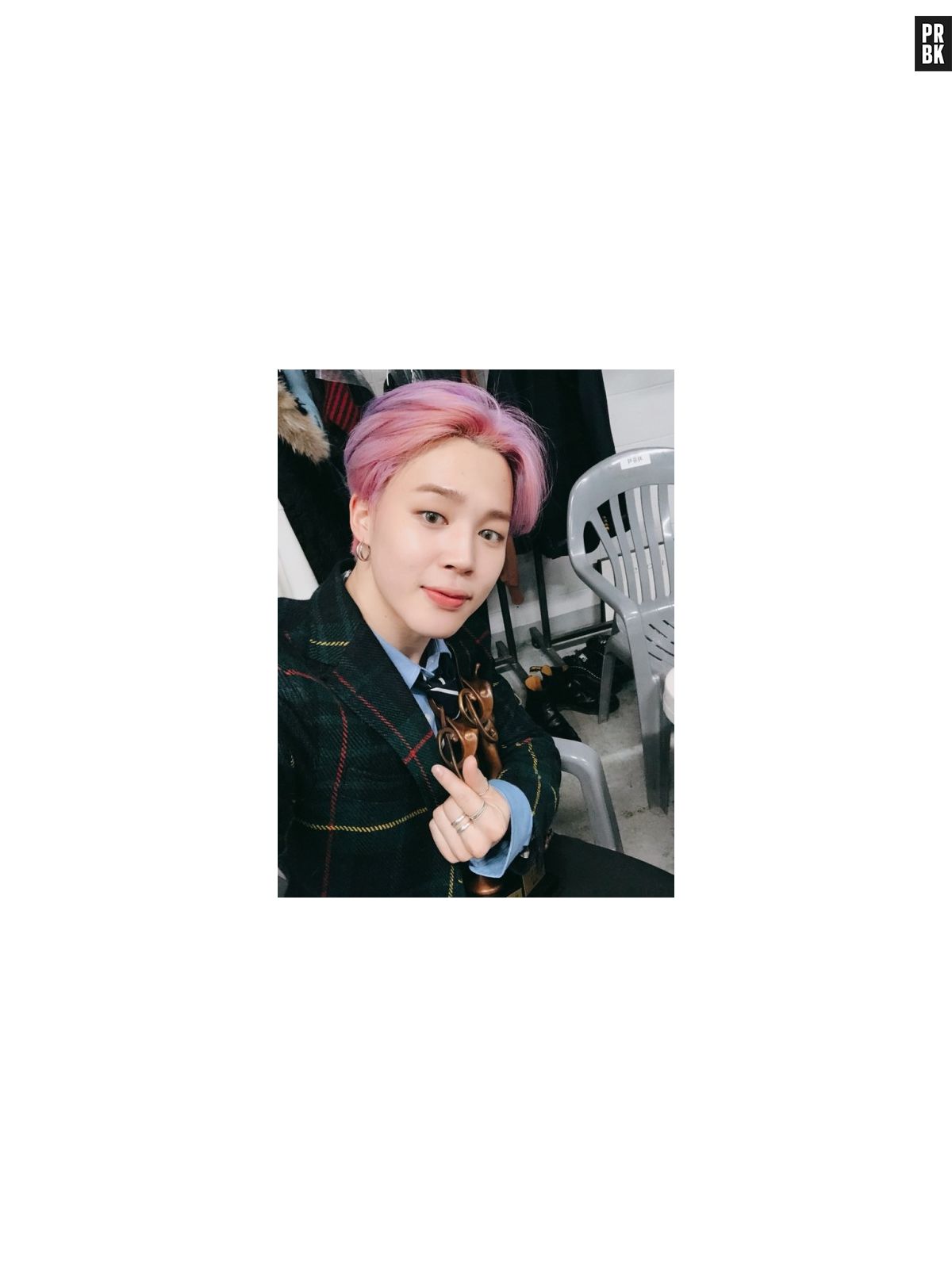 Foto: BTS: Jimin já teve cabelo roxo e rosa, bem romântico - Purebreak