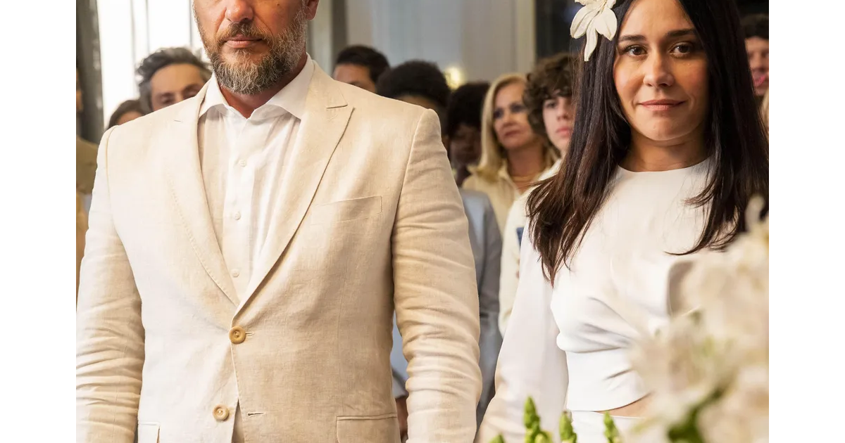 Guida (Alessandra Negrini) e Moretti (Rodrigo Lombardi) se casaram no ...