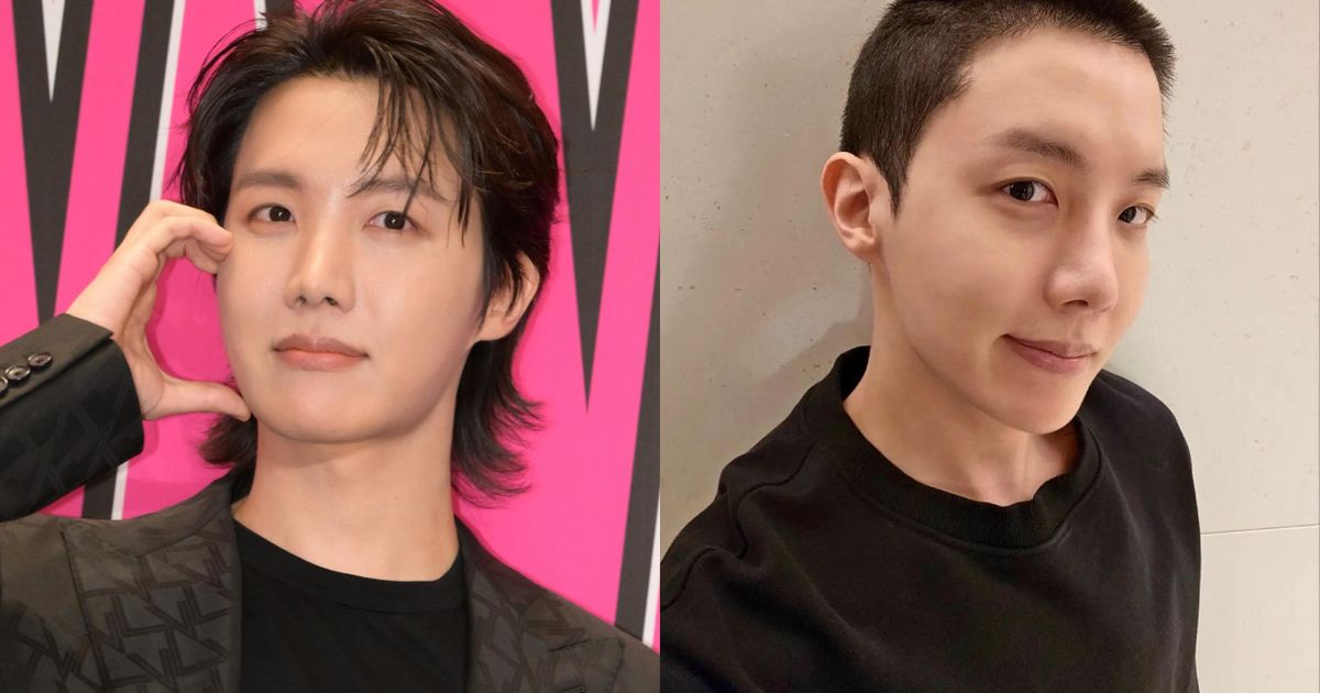J-Hope, do BTS, raspa cabelo e novo visual surpreende fãs. Vote no ...