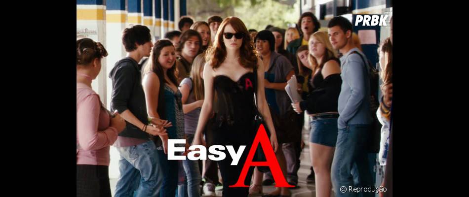 Olive (Emma Stone) é uma dolescente comum no filme Easy A (A Mentira ...