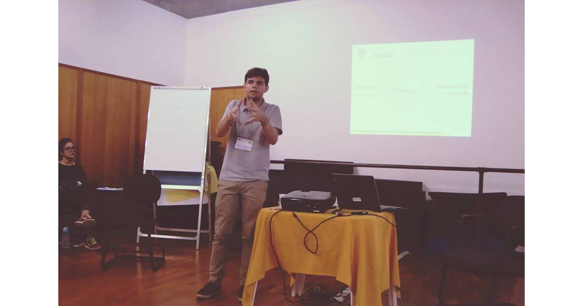 Gabriel Vasconcellos tem apenas 22 anos e já é bastante experiente em ...