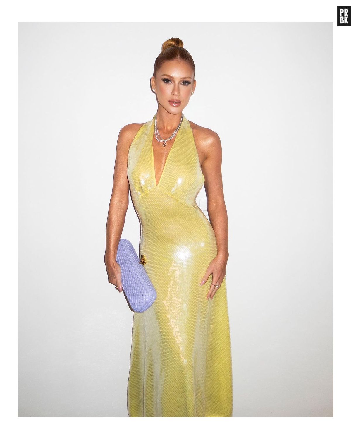Foto: Esse vestido amarelo com decote foi um dos pontos altos de Marina Ruy Barbosa em 2023 ...