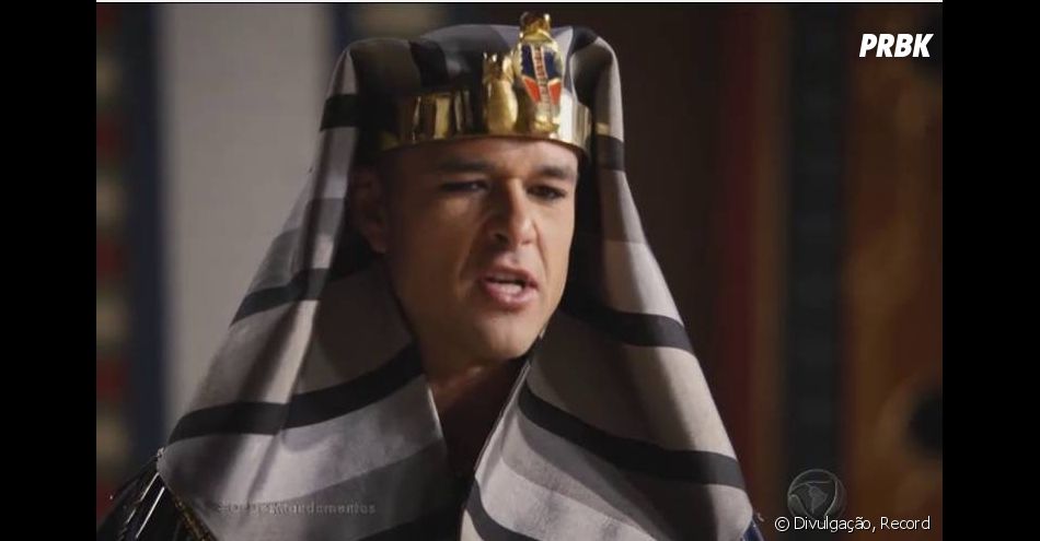 Ramsés (Sérgio Marone) não sabe o que fazer com pragas em Os Dez ...