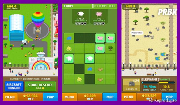 No jogo para smartphone "Disco Zoo": controle um zoológico mucho loco ...