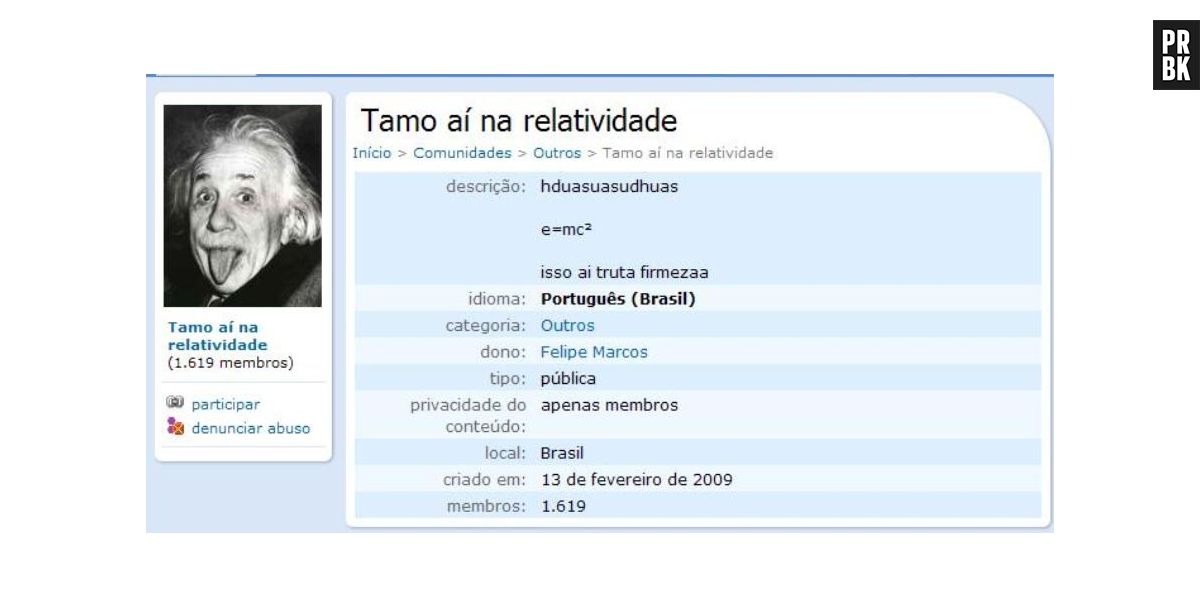 Foto: Tamo aí na relatividade! - Purebreak