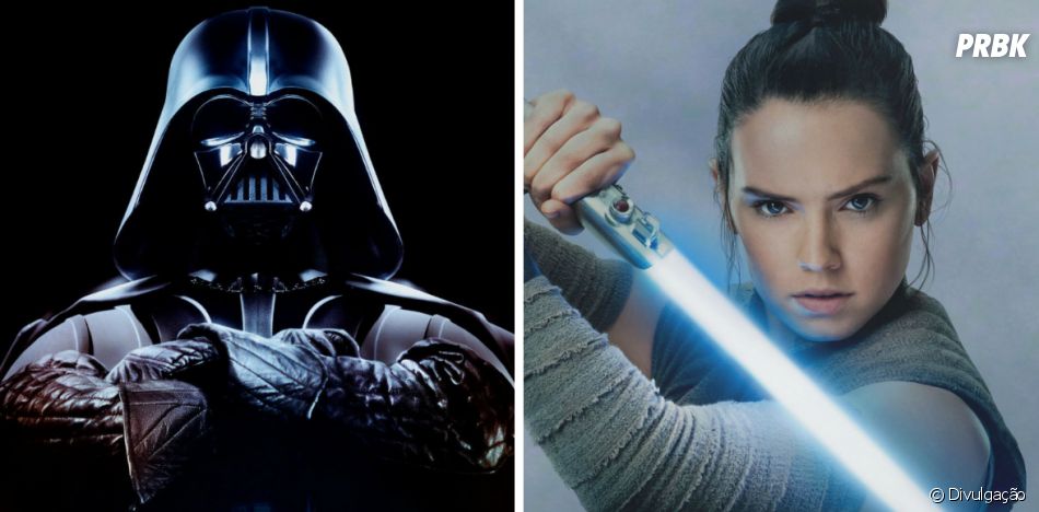 Star Wars: Rey (Daisy Ridley) e Darth Vader (James Earl Jones) te ...