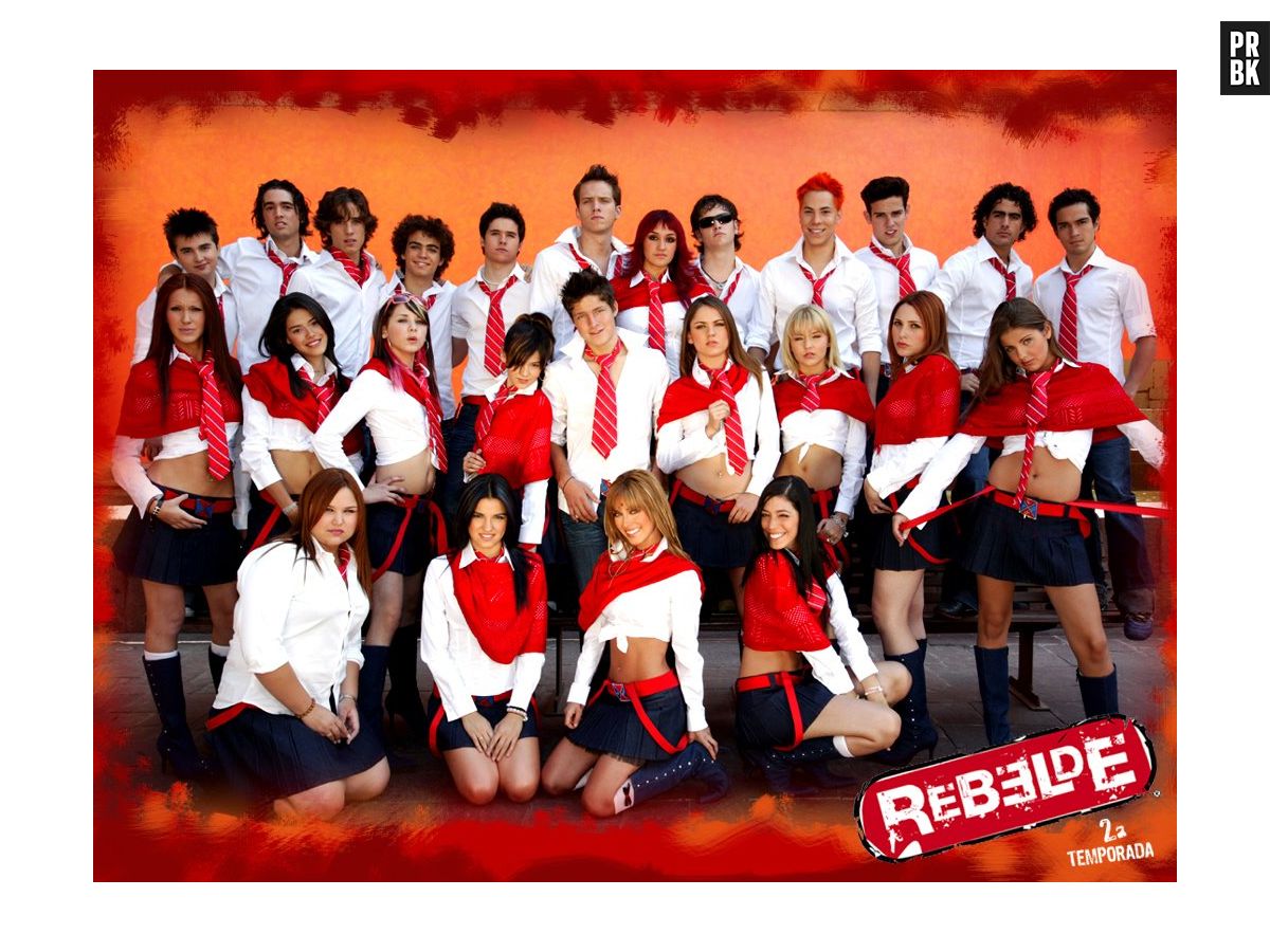 Foto: O elenco de "Rebelde" se divertia e aprotava muito na Elite Way ...
