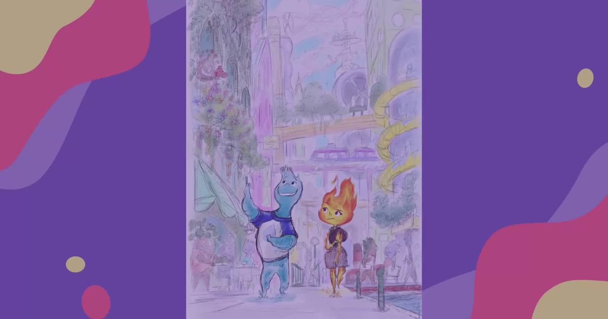 Pixar anuncia nova animação, "Elemental". Veja tudo o que sabemos ...