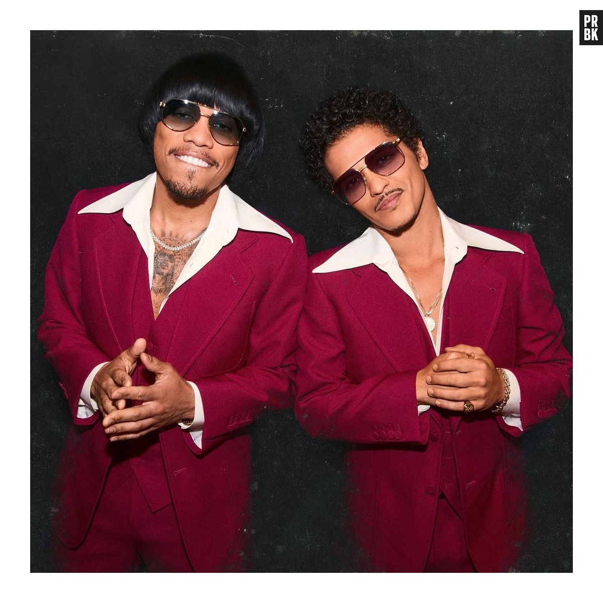 Foto: Duo Silk Sonic, formado por Bruno Mars e Anderson .Paak, afirma ...