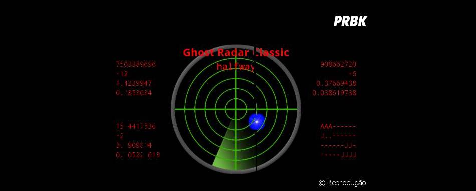 Ghost Radar Classic garante encontrar fantasmas ao seu redor. Que medo ...