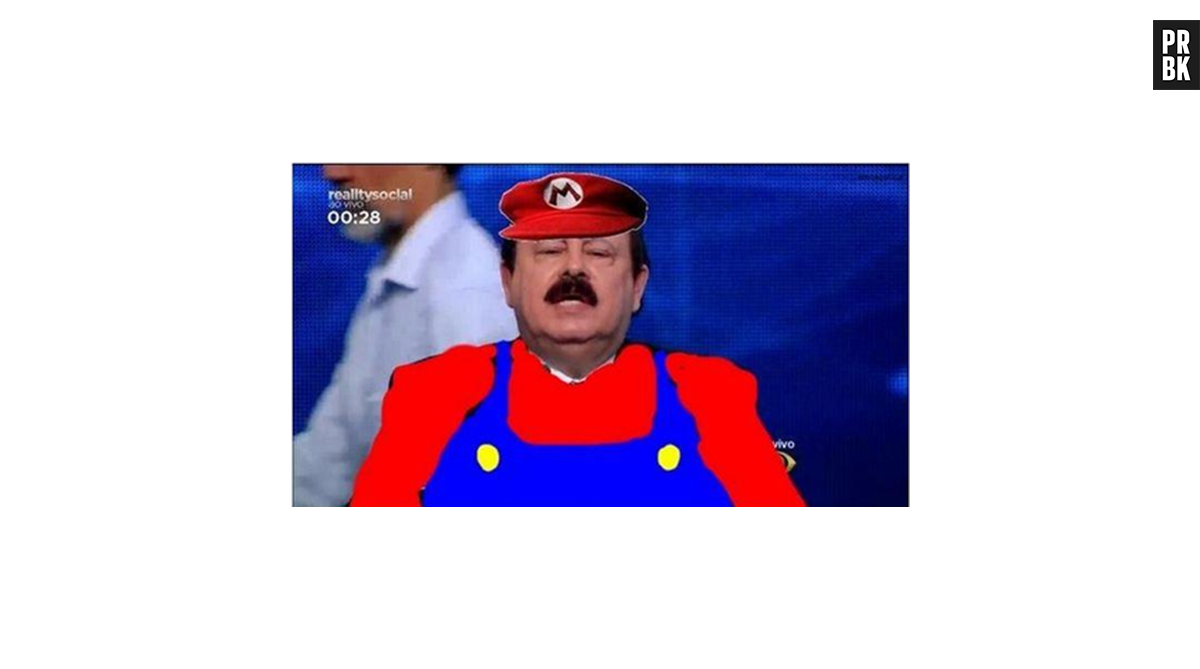 Foto: Levy Fidélix e Mario Bros, separados no nascimento - Purebreak