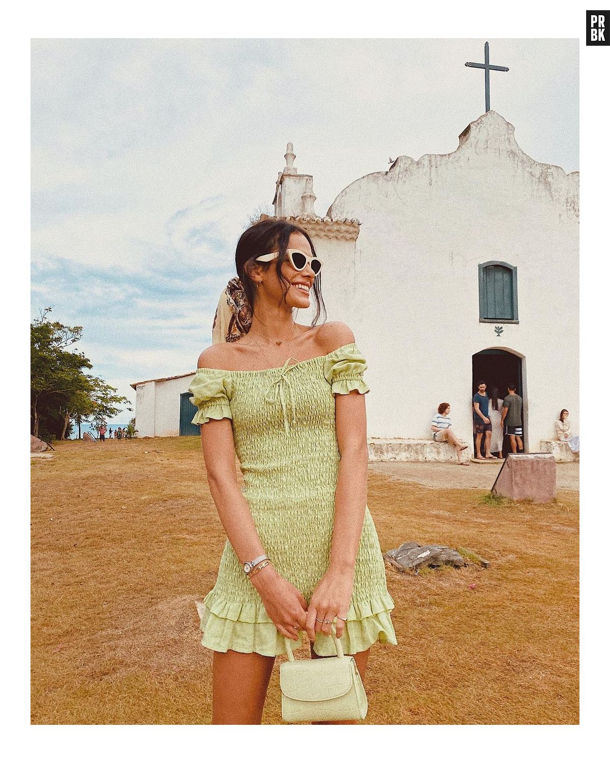 Foto: Bruna Marquezine aposta em vestido aesthetic cottagecore. A ...