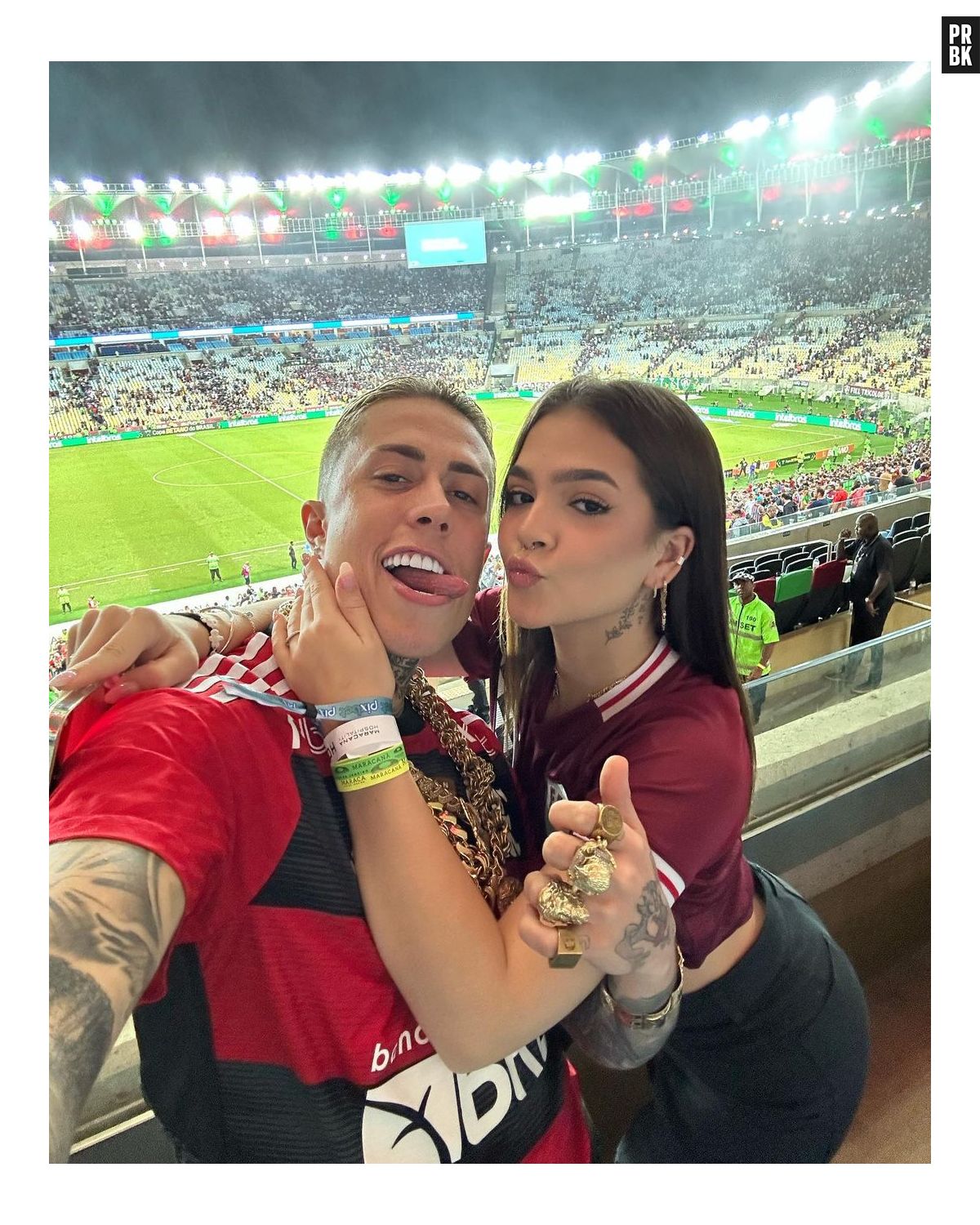 Foto: Namoro de Mc Daniel e Mel Maia começou no final de 2022 - Purebreak
