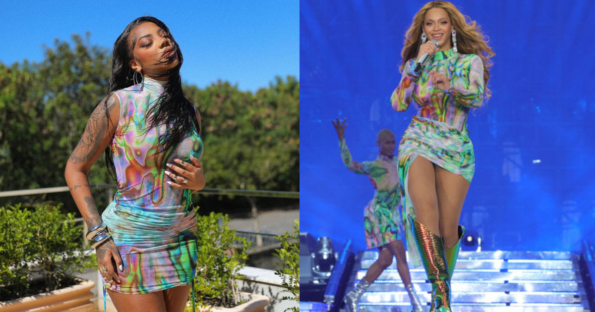 Ludmilla x Beyoncé: quem vestiu melhor o look holográfico no show da Queen B? - Purebreak