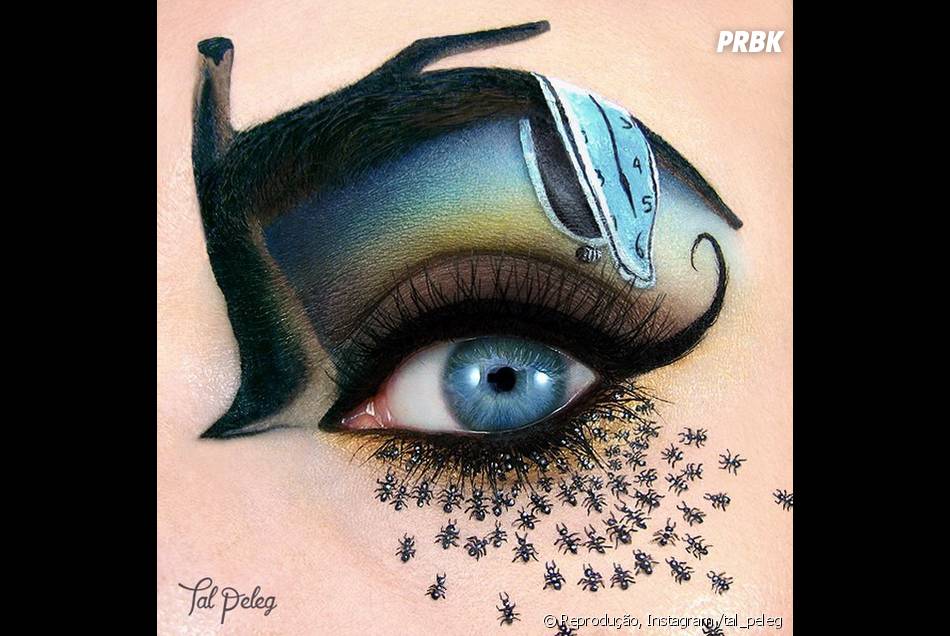 Pra quem gosta de algo mais surral, essa maquiagem é ideal - Purebreak