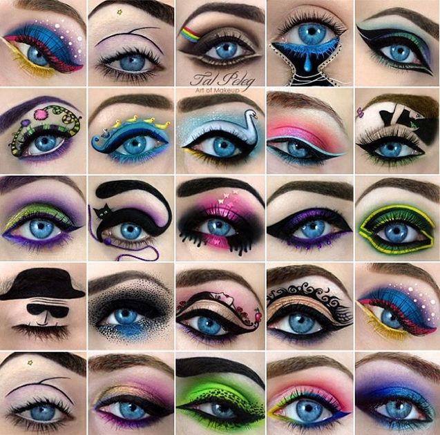 Confira 20 tipos maquiagens super originais pra chamar a atenção de ...