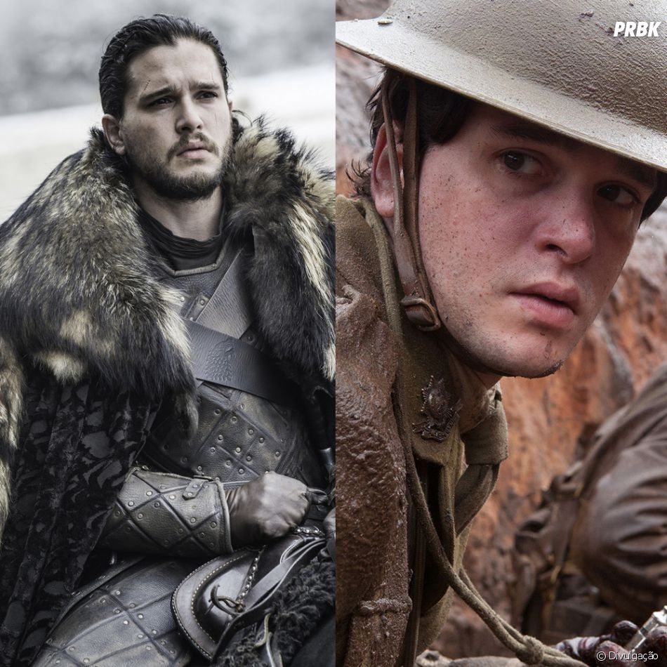 Kit Harington, o Jon Snow de Game of Thrones, pode ser visto no drama ...