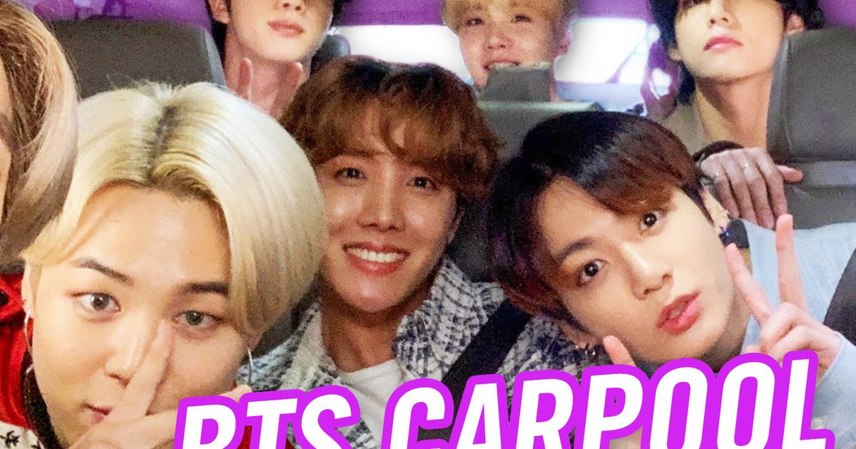 A participação do BTS no "Carpool Karaoke" é a melhor coisa que você ...