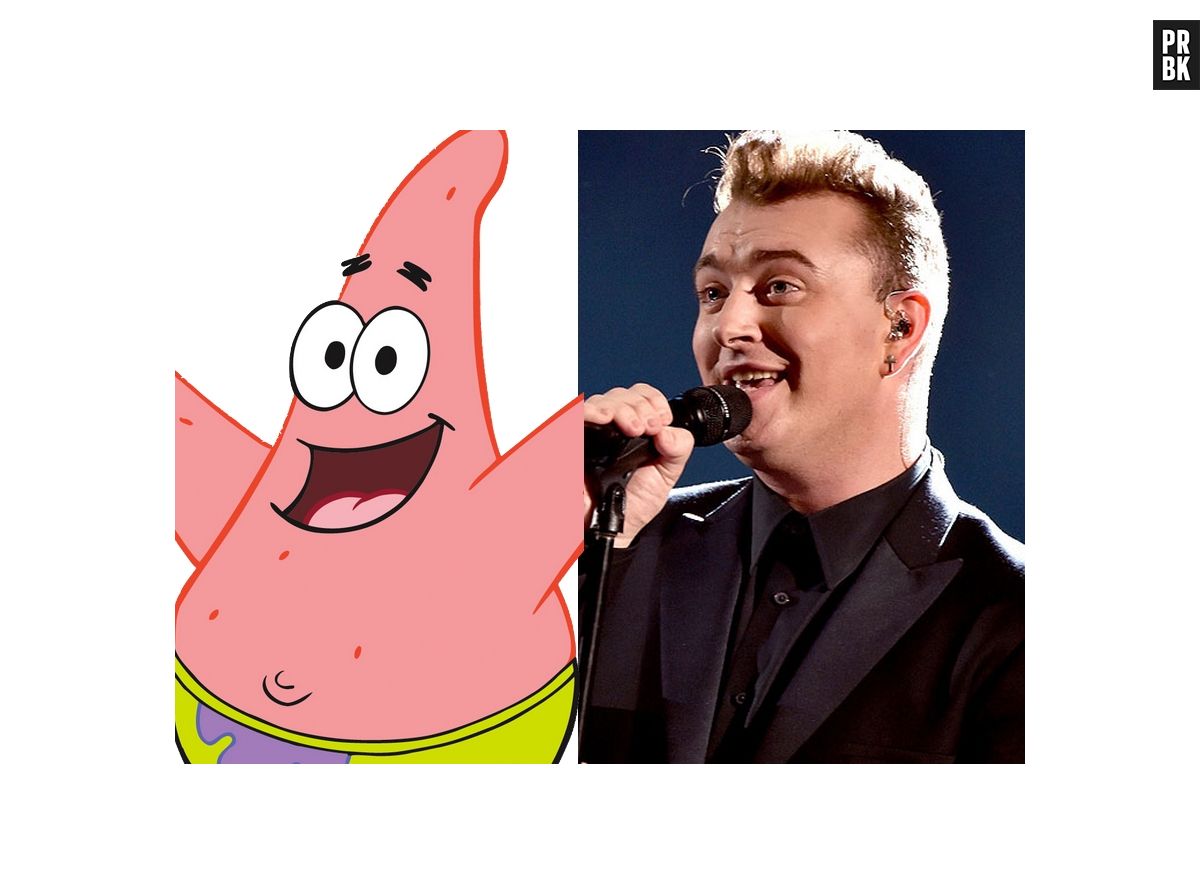 Foto: O Sam Smith é a cara do Patrick, de "Bob Esponja" - Purebreak