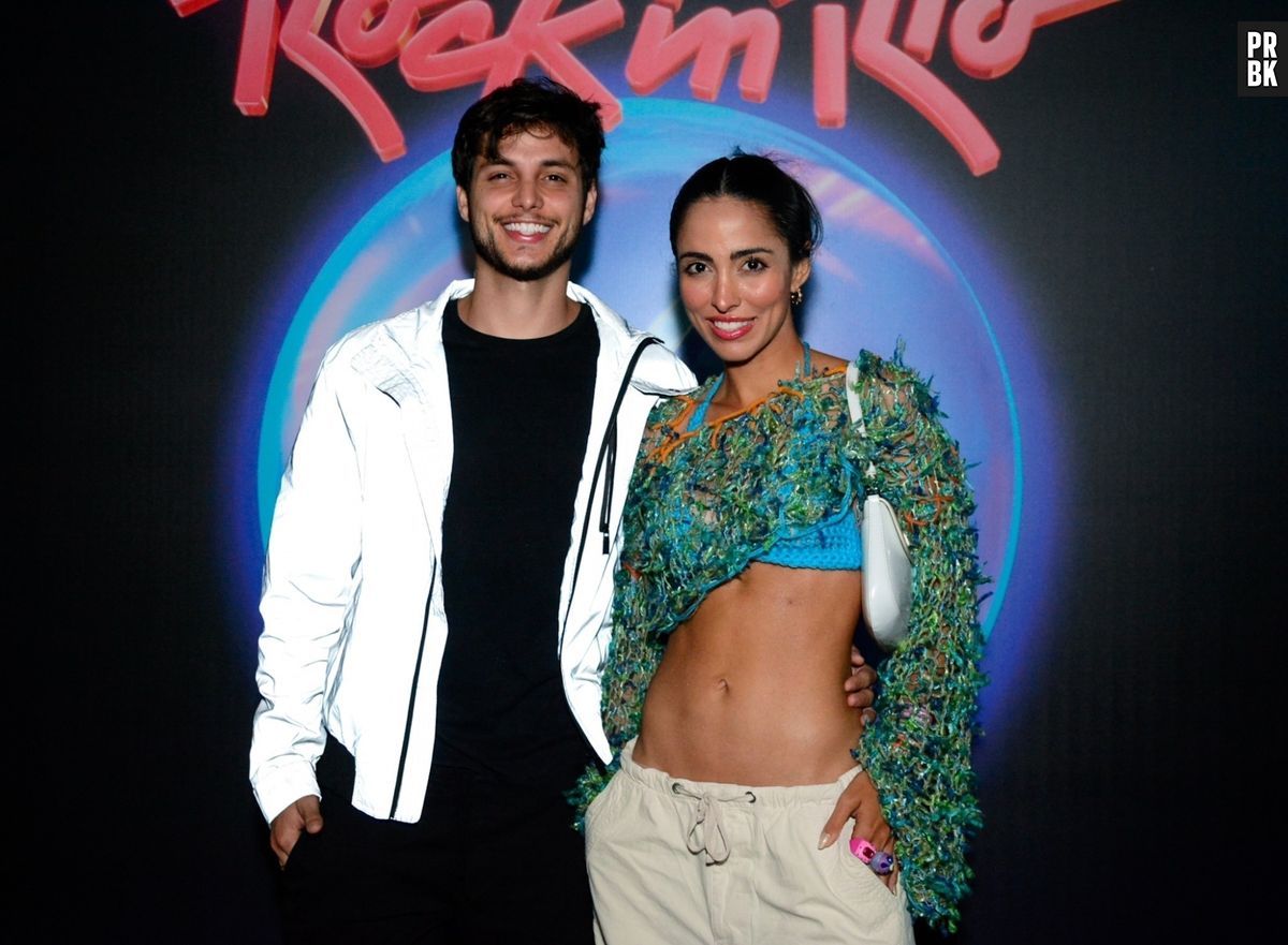 Foto: Rock in Rio: Jade Seba e Bruno Guedes curtem festival juntos - Purebreak
