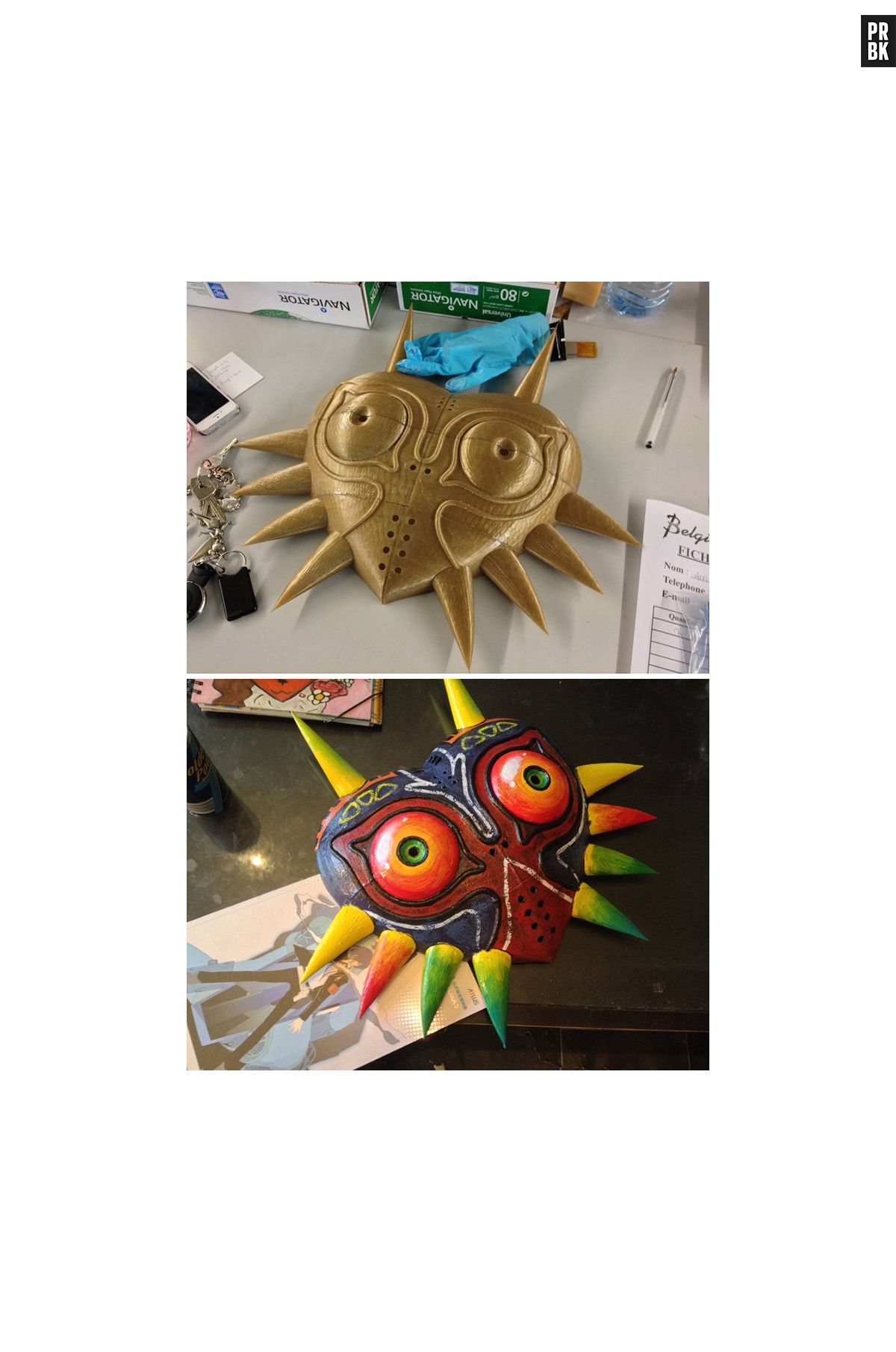 Foto: Ficou muito bem feita essa Majora's Mark, de "Legend of Zelda ...