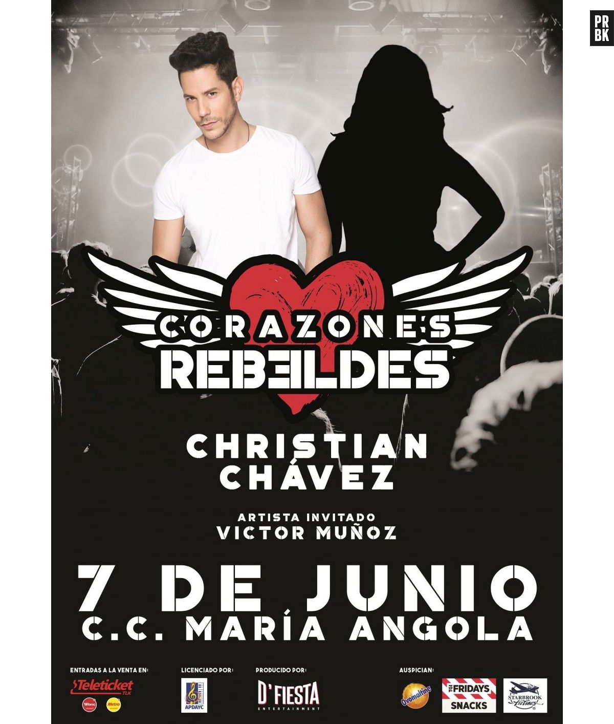 Foto: Christian Chávez havia anunciado show com outra integrante do RBD ...