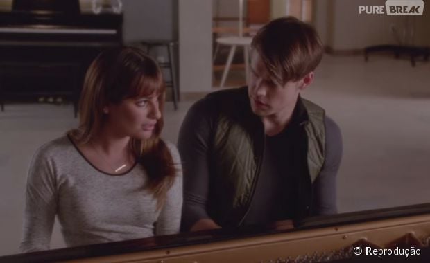 Série "Glee": na 6ª temporada, Rachel (Lea Michele) e Sam ficam juntos ...