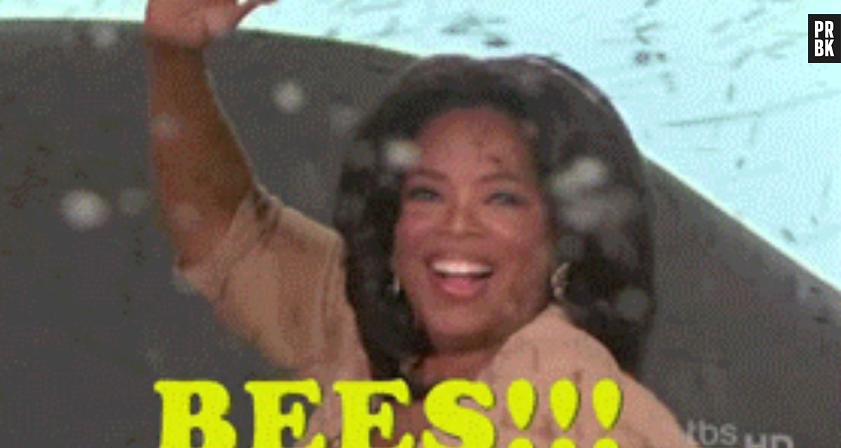Foto: Em "Beesbeesbees", a apresentadora Oprah Winfrey solta as abelhas na plateia... e fica ...