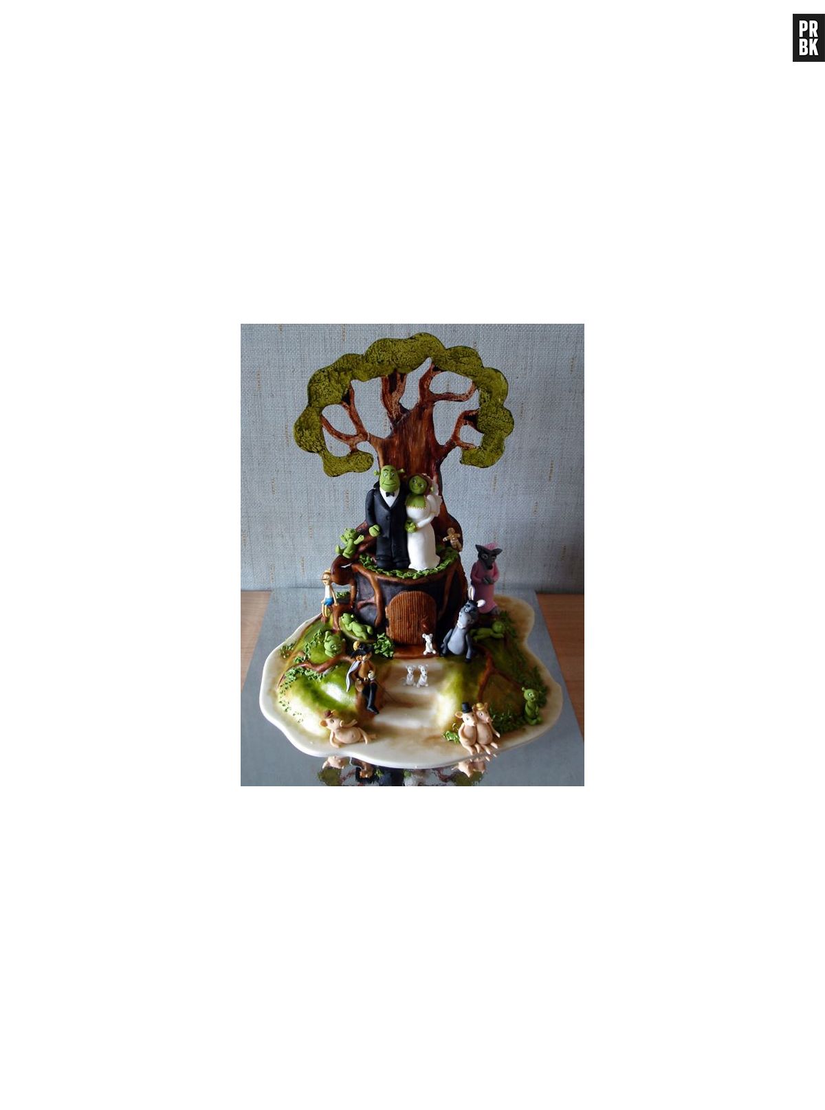 Foto: OMG, que fofura o Shrek e a Fiona em miniatura! - Purebreak